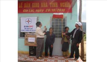 EVN CPC xây nhà tình nghĩa: Nhân đôi niềm vui Tết